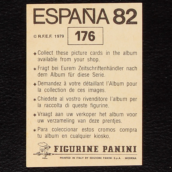 Diego Armando Maradona Panini Sticker No. 176 - Espana 82- Sticker ...